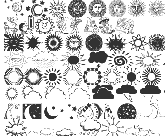 Weather Fonts Free Download | Fonts4Free