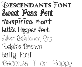 Curly Fonts Free Download 161-200 | Fonts4Free