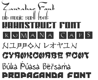 Foreign Look Fonts Free Download | Fonts4Free