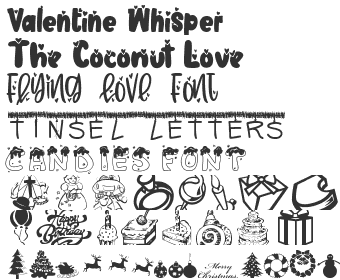 Holiday Fonts Free Download | Fonts4Free