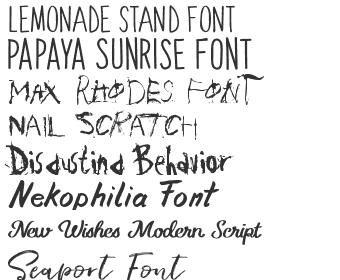 Script Fonts Free Download | Fonts4Free